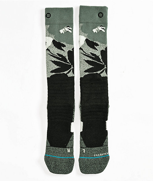 Stance Flower Frost Grey Snowboard Socks | Zumiez