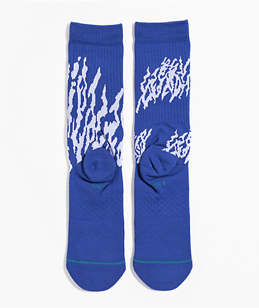 Stance Glacier Blue Crew Socks | Zumiez