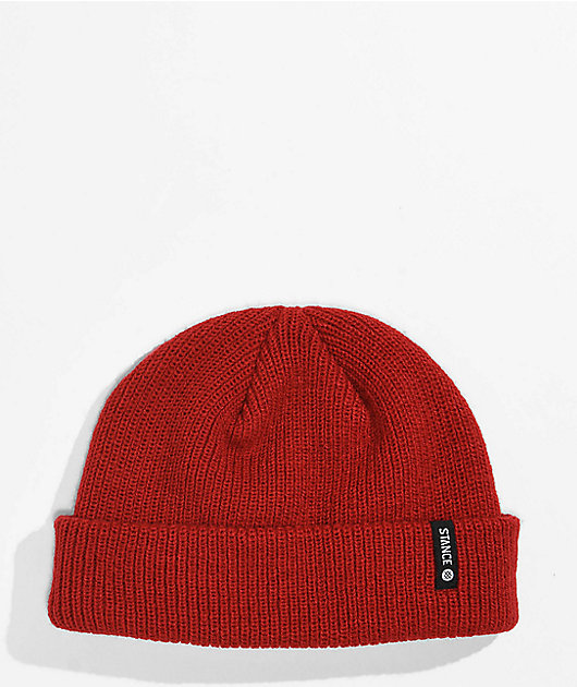 Stance Icon 2 Red Beanie | Zumiez