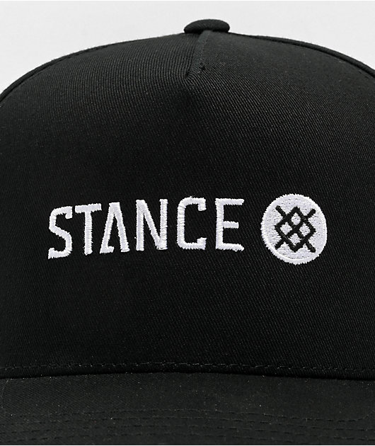 Stance Icon Black Snapback Hat | Zumiez