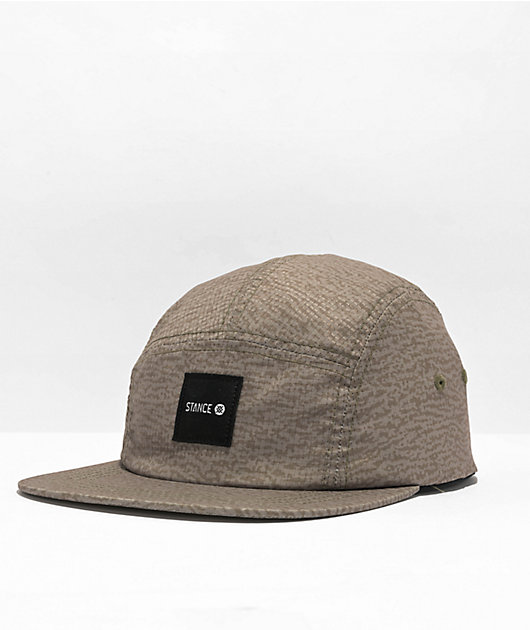 Stance Kinetic Taupe 5-Panel Hat | Zumiez