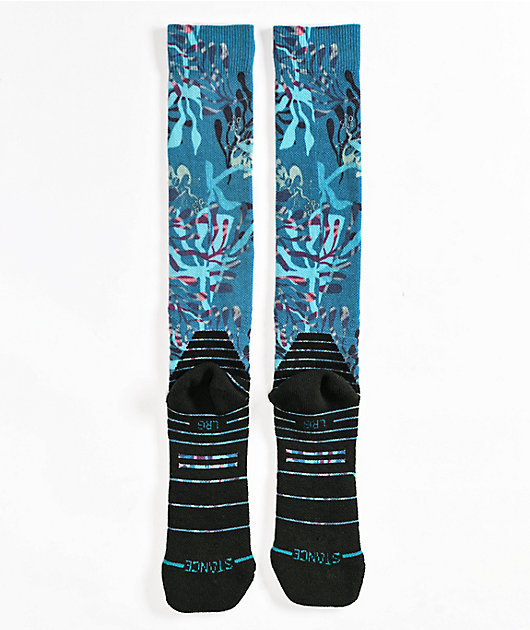 Stance Trooms Blue & Black Snowboard Socks | Zumiez