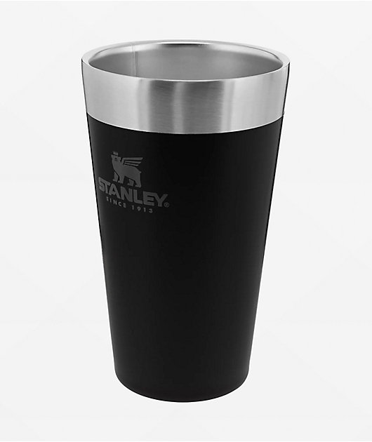 Stanley Matte Black Adventure Stacking Pint 16 oz | Zumiez