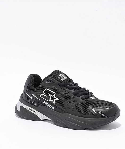 Starter Star Light Black & Silver Shoes | Zumiez