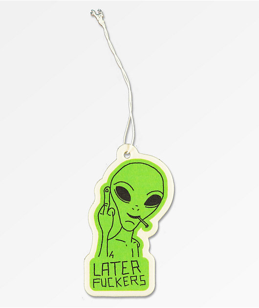 Stickie Bandits Later Alien Air Freshener Zumiez