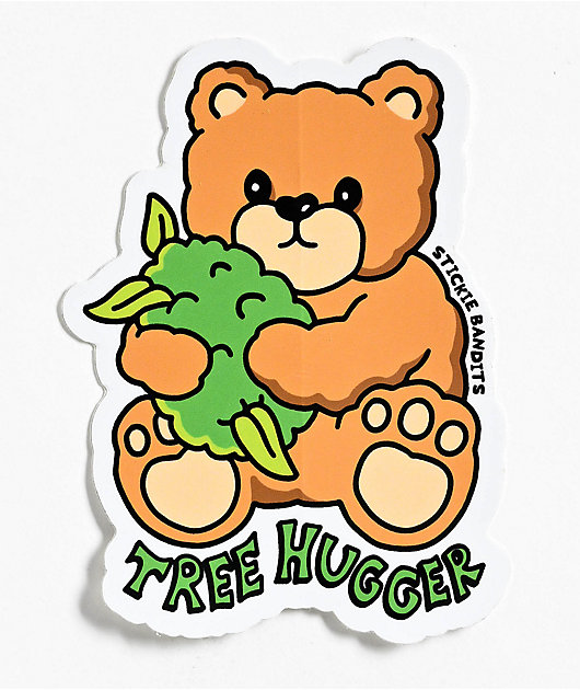 Stickie Bandits Tree Hugger Sticker | Zumiez