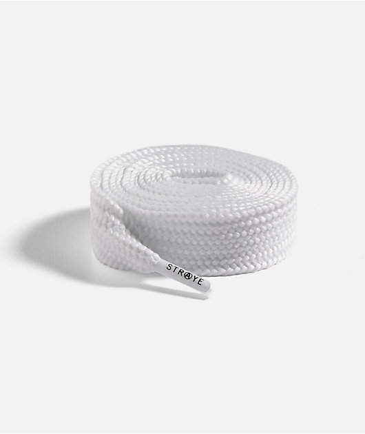 Straye 20mm White Shoe Laces | Zumiez