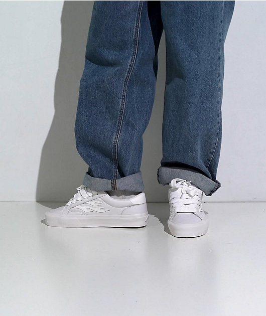 Straye Logan Puff Whiteout Skate Shoes | Zumiez