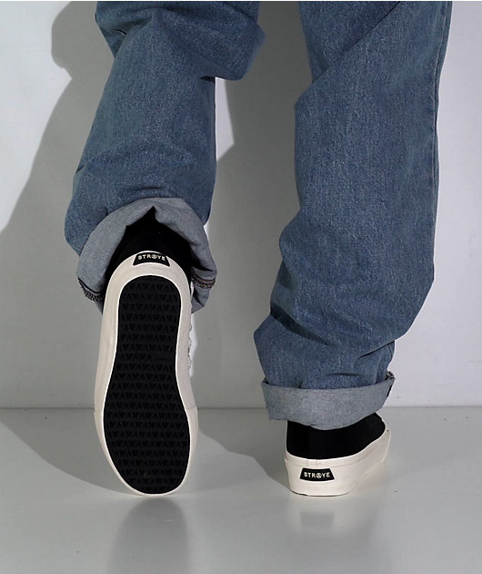 Straye Venice Stomper Black & White Shoes | Zumiez