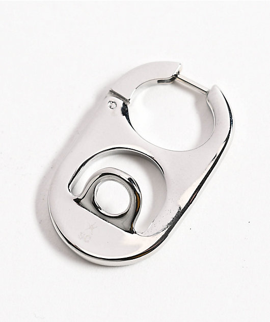 Studiocult Soda Tab Silver Earring | Zumiez