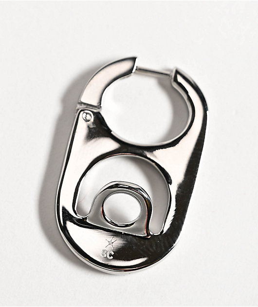 Studiocult Soda Tab Silver Earring | Zumiez