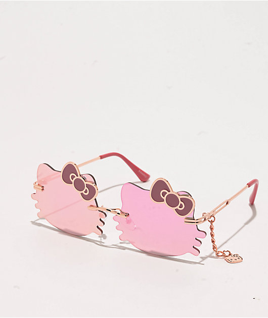 Sunscape x Hello Kitty 50th Anniversary Pink Sunglasses | Zumiez