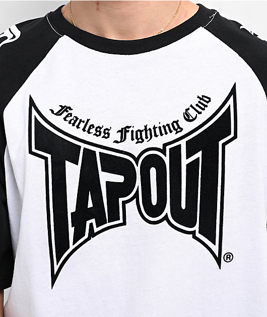 Tapout Legend White Raglan T-Shirt | Zumiez