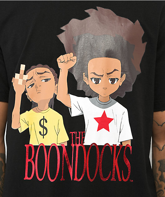 The Boondocks Brothers Black T-Shirt | Zumiez