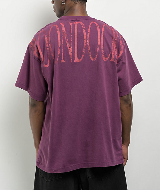 The Boondocks Huey Purple Stone Wash T-Shirt | Zumiez