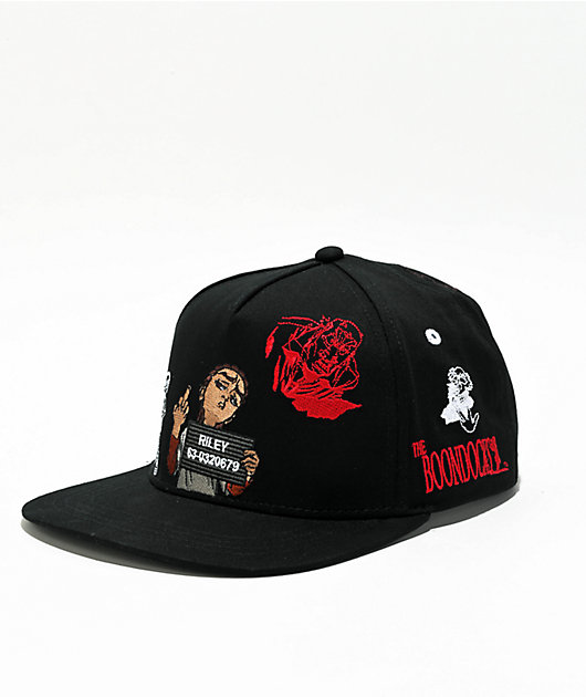 The Boondocks Riley Embroidered Black Snapback | Zumiez