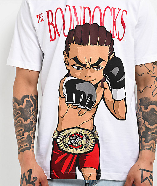 The Boondocks Riley MMA Champ White T-Shirt | Zumiez