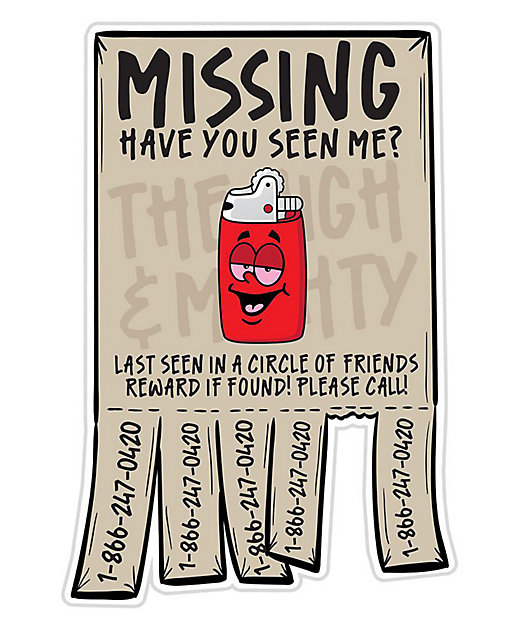 The High & Mighty Help! Sticker | Zumiez