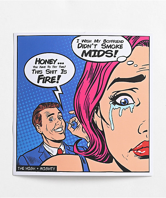 The High & Mighty Wishful Thinking Sticker | Zumiez