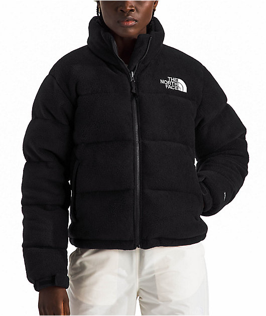 The North Face 2000 Polar Retro Nuptse Black Jacket | Zumiez