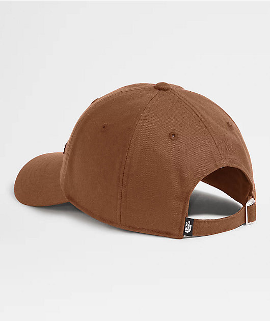The North Face Roomy Norm Latte & Earth Brown Strapback Hat | Zumiez