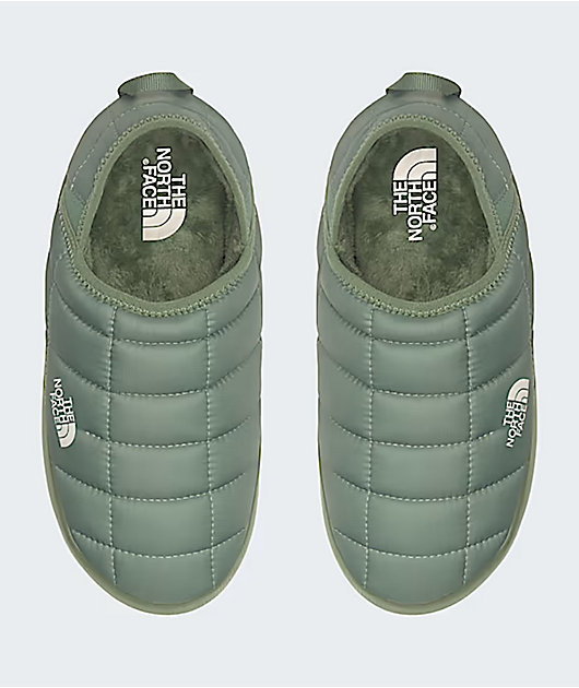 The North Face Women's Thermoball™ Traction Green Mule Slippers | Zumiez