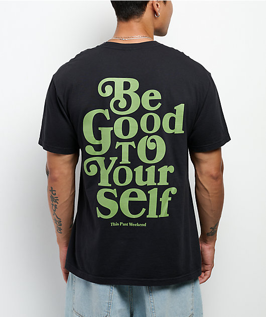 Theo Von Be Good To Yourself Black T-Shirt | Zumiez