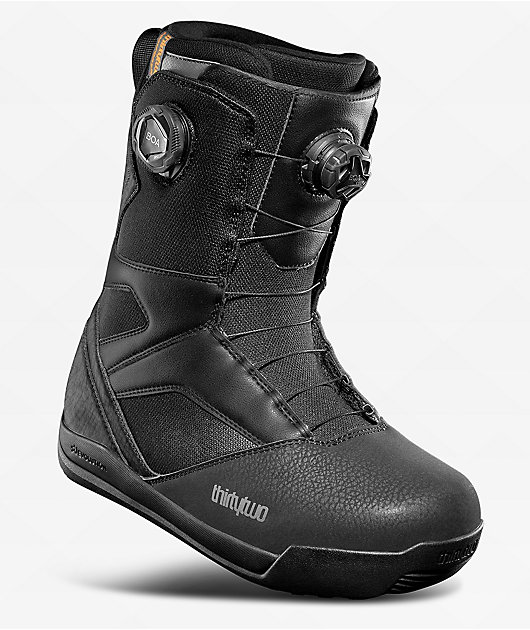 ThirtyTwo STW Double BOA Black Snowboard Boots 2026 | Zumiez