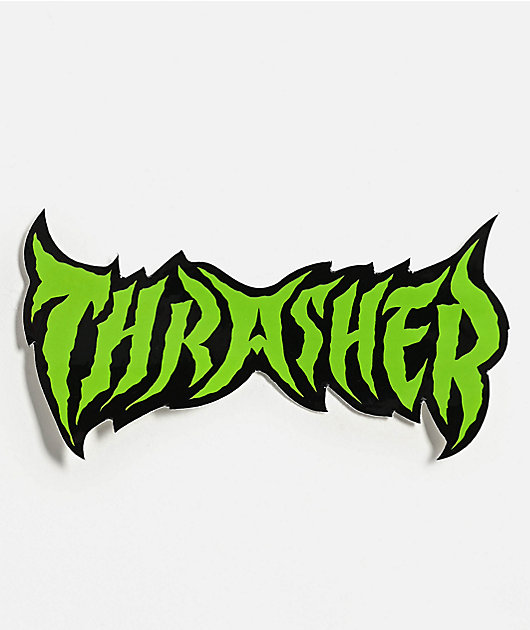 Thrasher Metal Sticker | Zumiez