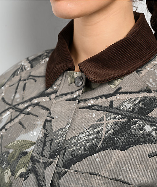 Thread & Supply Tree Torn Camo Work Jacket | Zumiez