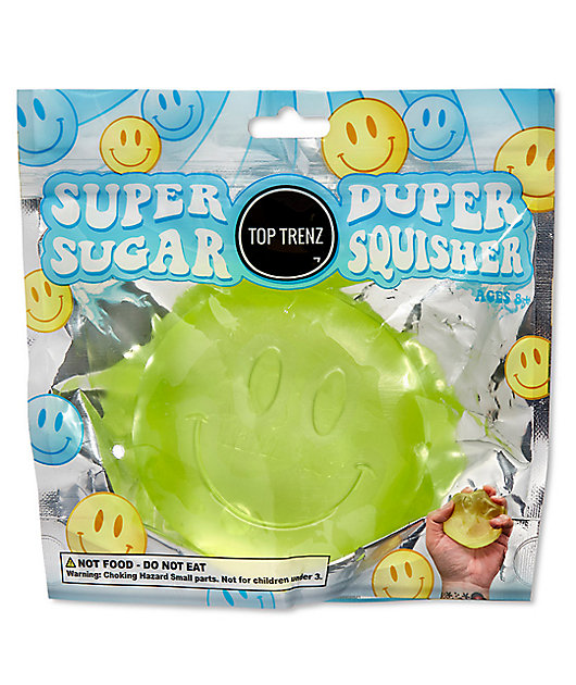 Top Trenz Happy Face Squisher Stress Toy | Zumiez