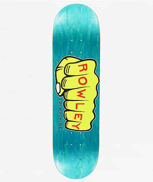Toy Machine Rowley Fist 8.5" Skateboard Deck | Zumiez
