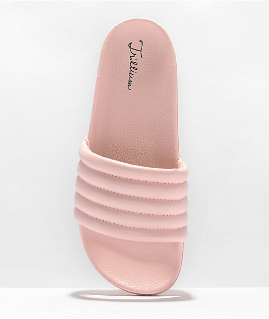 Trillium Matty Pink Tube Slide Sandals | Zumiez