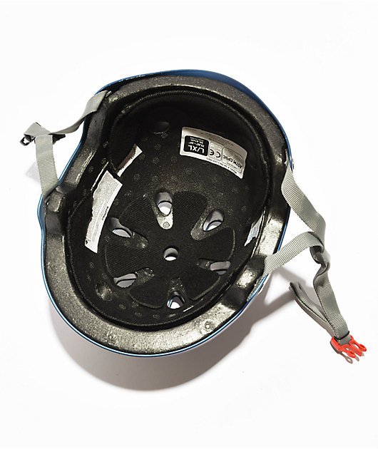 Triple Eight Dual Certified Matte Blue Skateboard Helmet | Zumiez