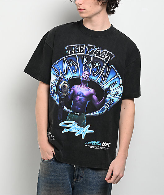 UFC Izzy Stylebender Black Wash T-Shirt | Zumiez