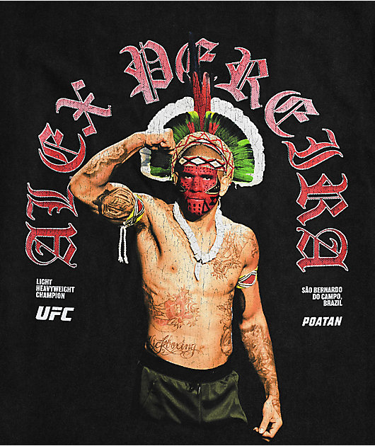UFC Pereira War Black T-Shirt | Zumiez