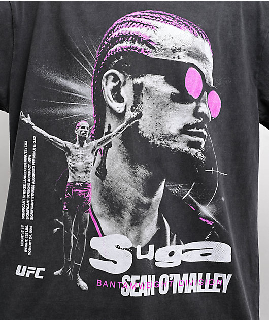 UFC Significant Strikes Black Wash T-Shirt | Zumiez