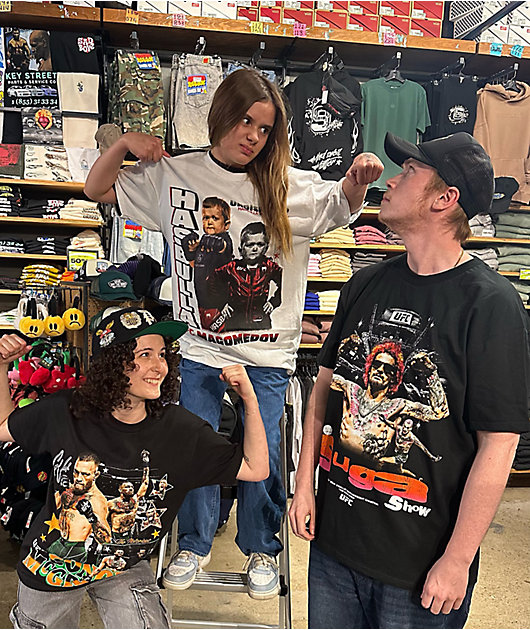 UFC Suga Sean Flex Black T-Shirt | Zumiez