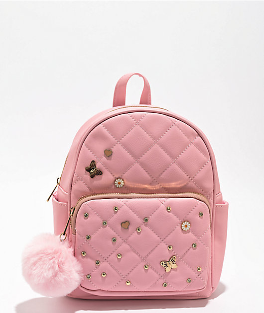 Under1Sky Charm Pink Backpack | Zumiez