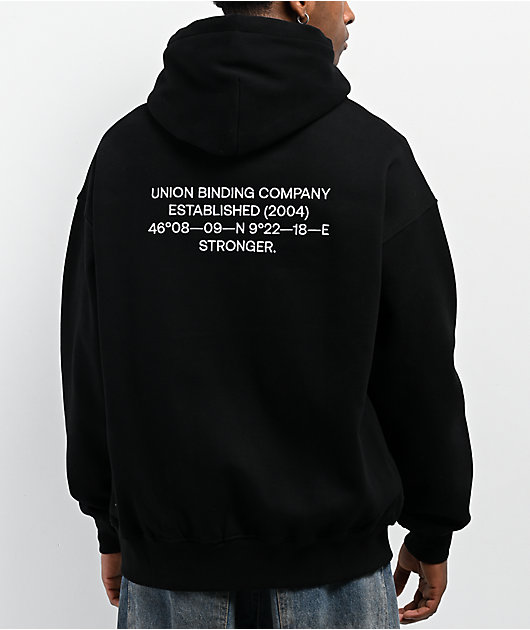Union 20-YR Black Zip Hoodie | Zumiez