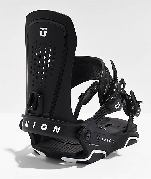 Union Force Black Snowboard Bindings 2024 | Zumiez
