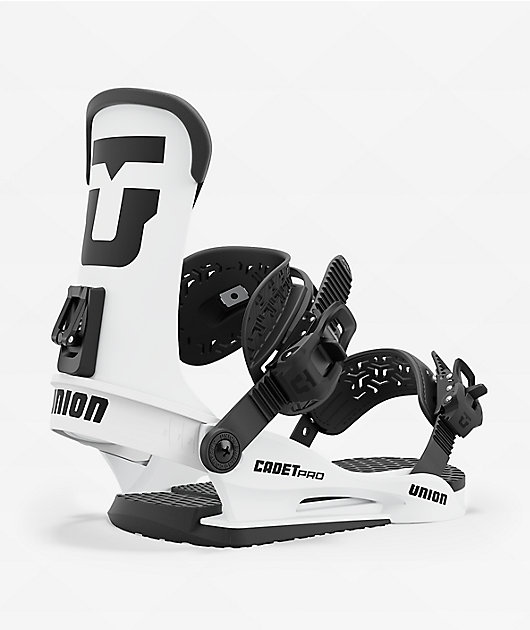 Union Kids Cadet White Snowboard Bindings 2025 | Zumiez