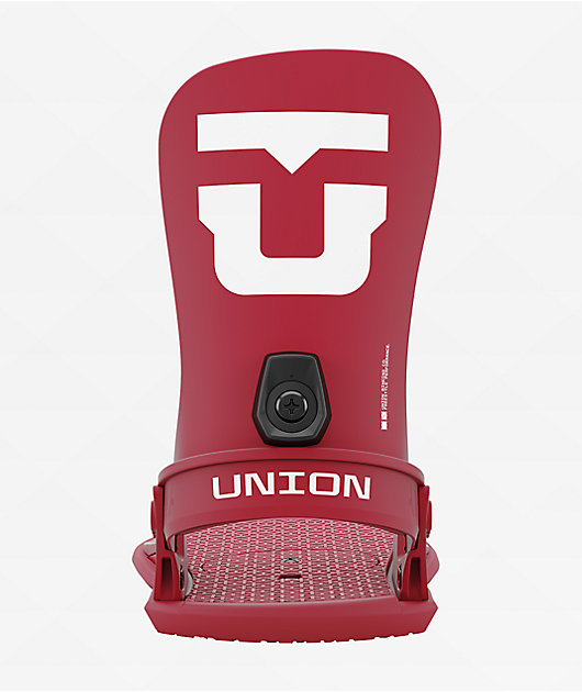 Union Strata Burgundy Snowboard Bindings 2025 | Zumiez Union Strata Burgundy Snowboard Bindings 2025 | Zumiez