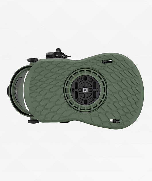 Union Strata Olive Green Snowboard Bindings 2026 | Zumiez