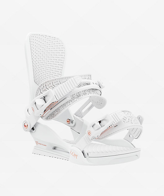 Union Women's Juliet White Snowboard Bindings 2025 | Zumiez