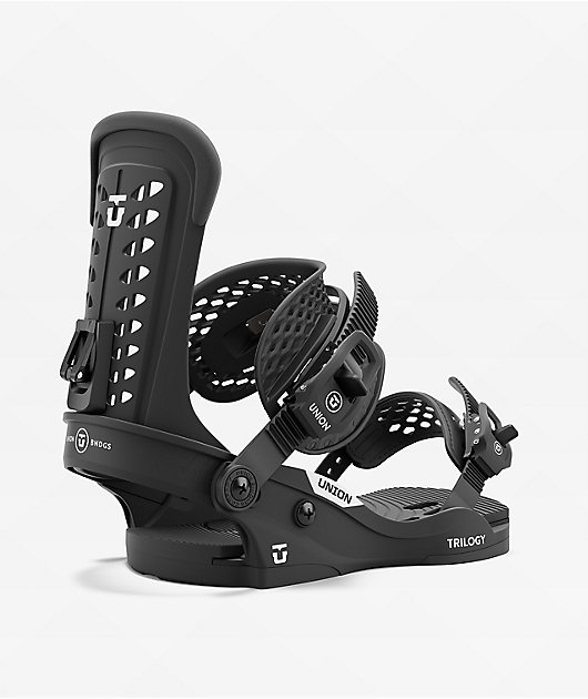 Union Women's Trilogy Classic Black Snowboard Bindings 2025 | Zumiez