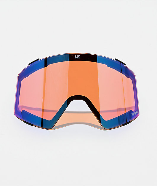 VONZIPPER Capsule Grey Barbwire & Silver Chrome Snowboard Goggles | Zumiez