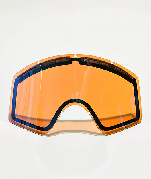 VONZIPPER John Jackson Cleaver Orange & Fire Chrome Snowboard Goggles ...