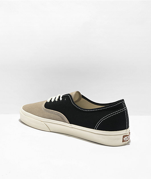 Vans Authentic Eco Theory Multi Block Black Skate Shoes | Zumiez