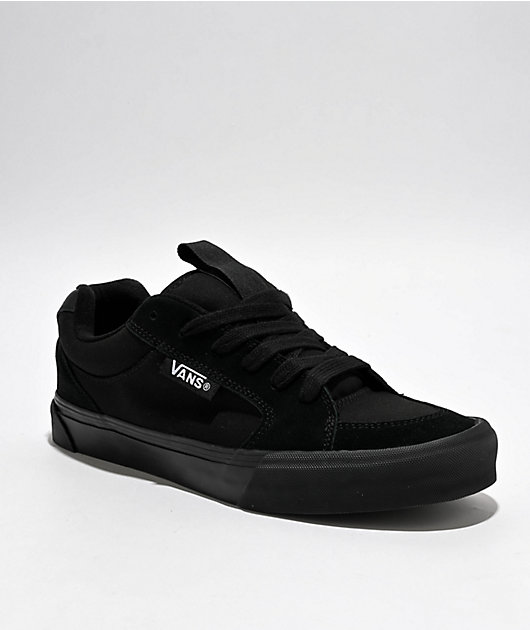 Vans Chukka Push Black Skate Shoes | Zumiez